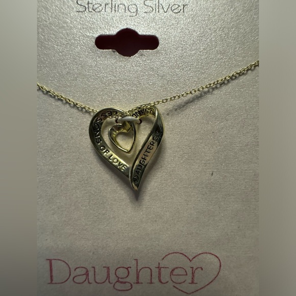 Footnotes | Jewelry | Nwt Sterling Silver Daughter Necklace By ...